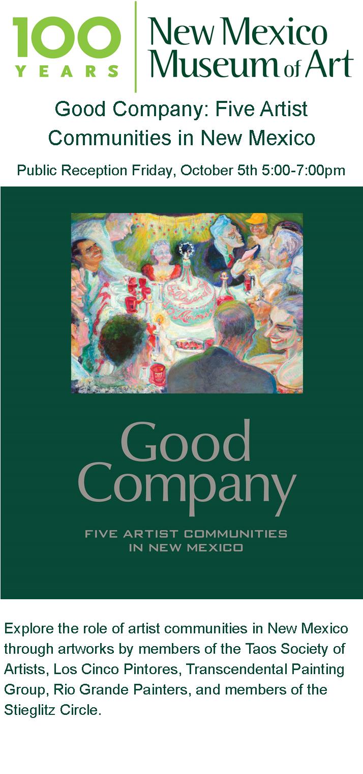 Good Company: Five Artist Communities in New Mexico - New Mexico Museum ...