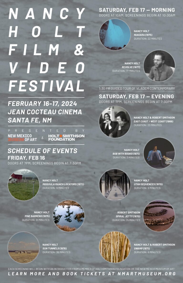 Nancy Holt Film & Video Festival - New Mexico Museum of Art